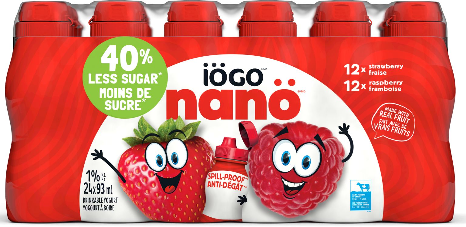 nanö - Drinkable yogurt Banana - 6x93ml - IÖGO