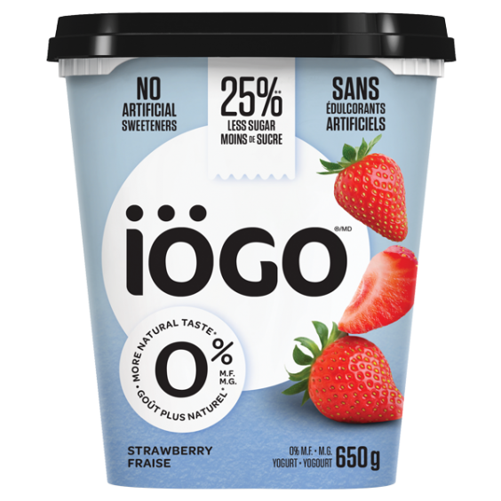 0% – Strawberry, Raspberry, Peach, Vanilla - 24 x 100g - IÖGO